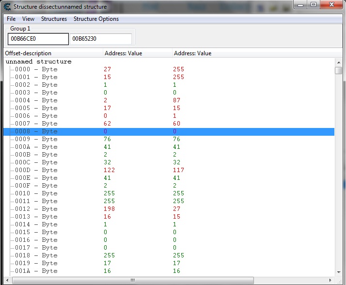 Cheat Engine :: View topic - Auto-created Strcutures in "Structure Dissection"
