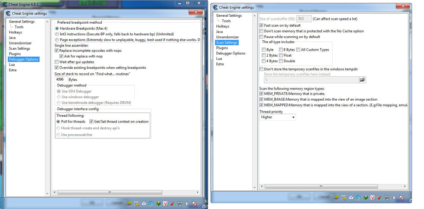 Cheat Engine :: View topic - VEH Debug error bluestack 4