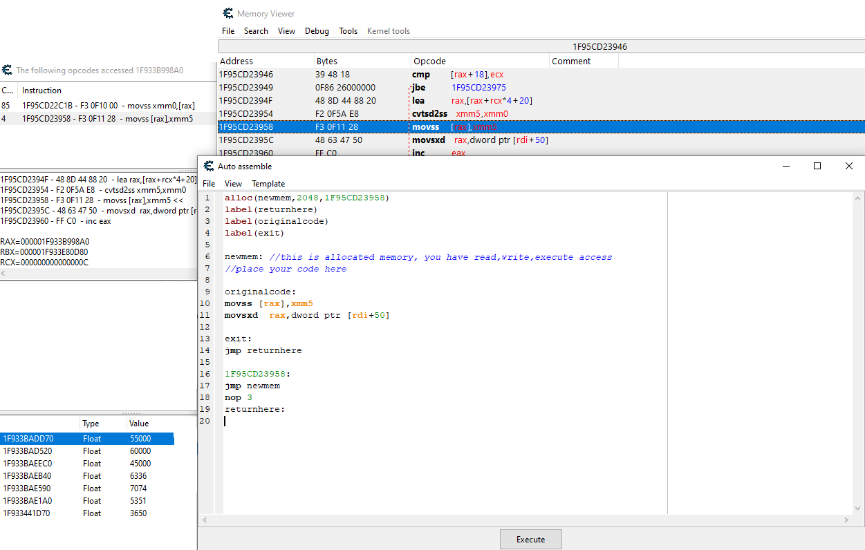 Cheat Engine View Topic Help No Pointer And No Hex Research Find