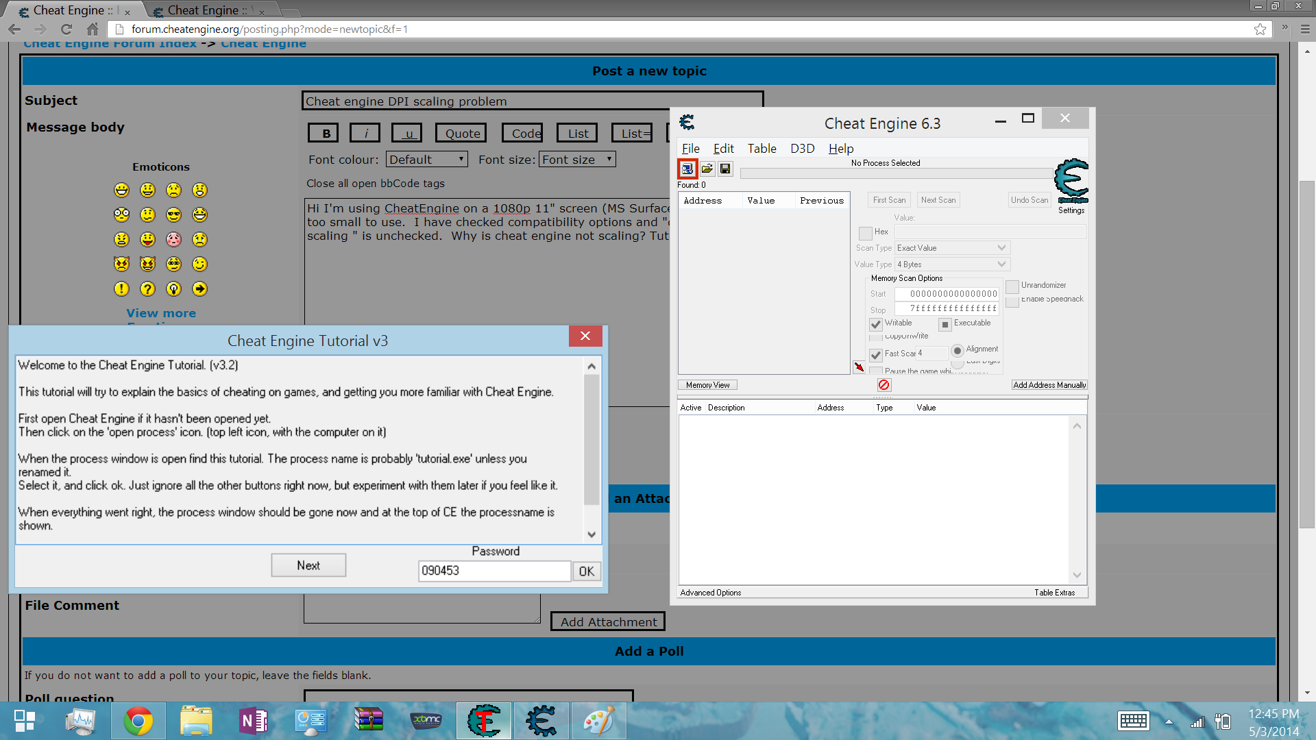 Cheat Engine View Topic Cheat Engine Dpi Scaling Problem