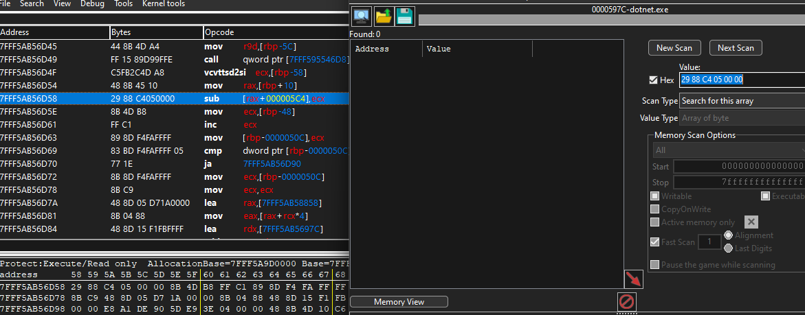 Cheat Engine View Topic Ce Wont Find The Array Of Bytes