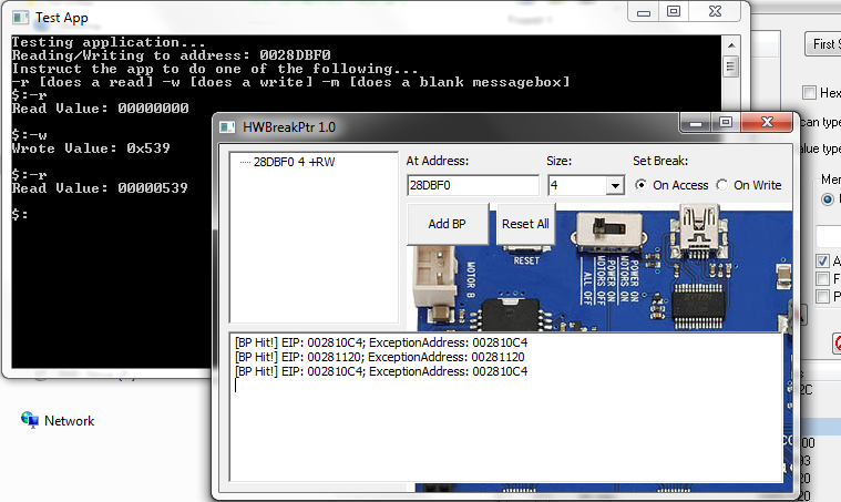 Cheat Engine :: View topic - [C++] Hardware Breakpoints On Access/Write ...
