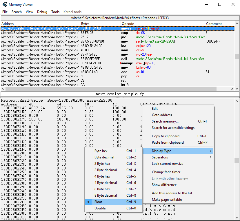 Cheat Engine View Topic Witcher 3 And General Hacking Questions