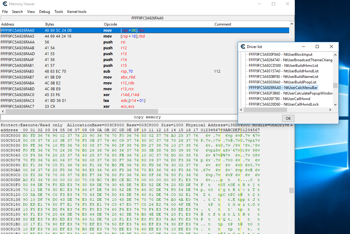Cheat Engine View Topic Incorrect Export List In Driver List